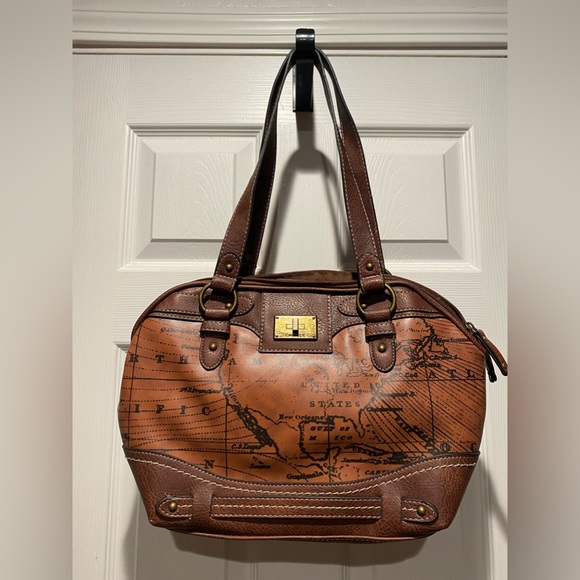 Bolo | Bags | Bolo World Map Purse | Poshmark